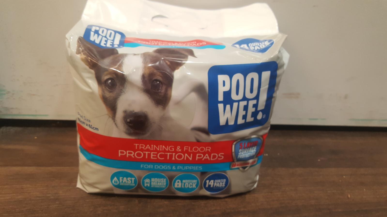 14pk Poo Wee Training Pads - It's Pet-Tacular