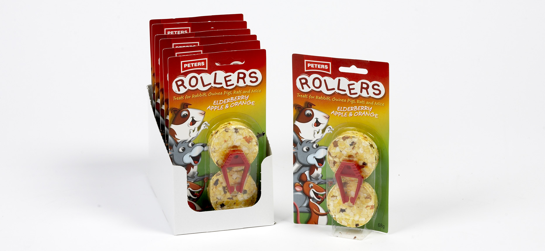 Peters Rollers Small Animal Treats 34g - It's Pet-Tacular
